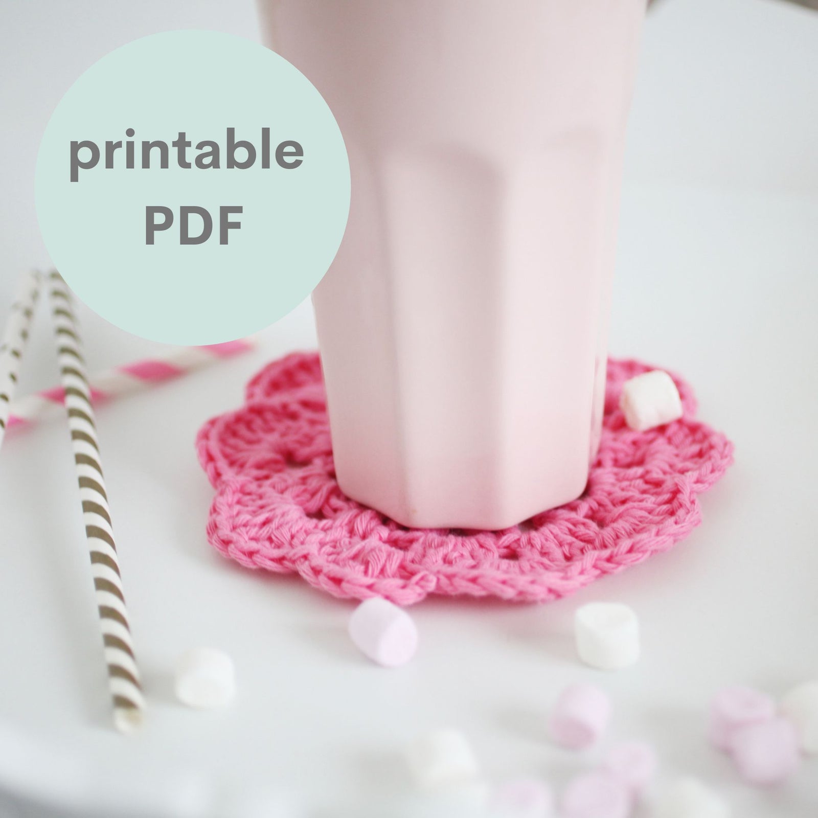 Coaster Crochet Pattern – Bella Coco Crochet