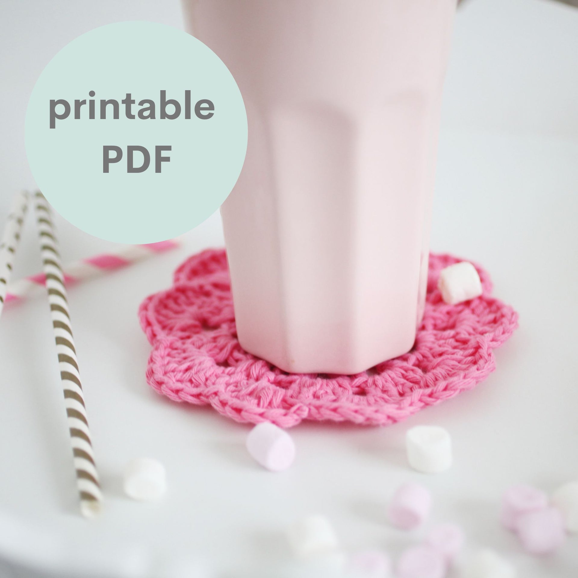 Coaster Crochet Pattern – Bella Coco Crochet