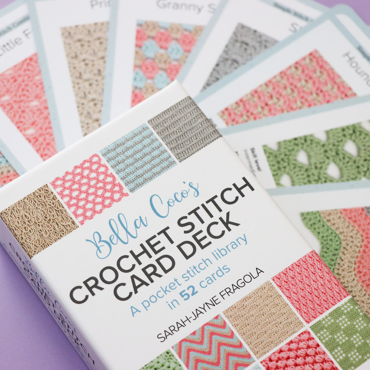 Bella Coco’s Crochet Stitch Card Deck: A pocket stitch library in 52 c ...