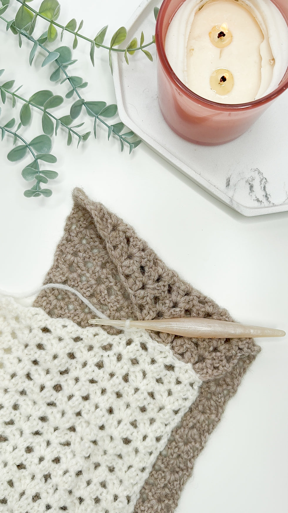 Dahlia Infinty Scarf – Bella Coco Crochet