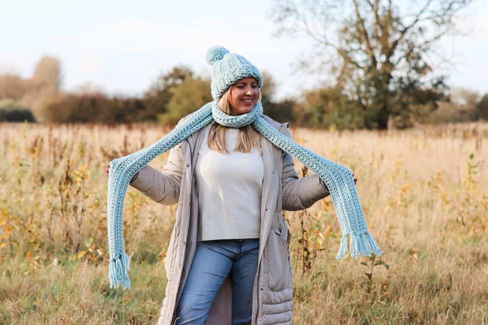 Hat & Scarf Pattern – Bella Coco Crochet