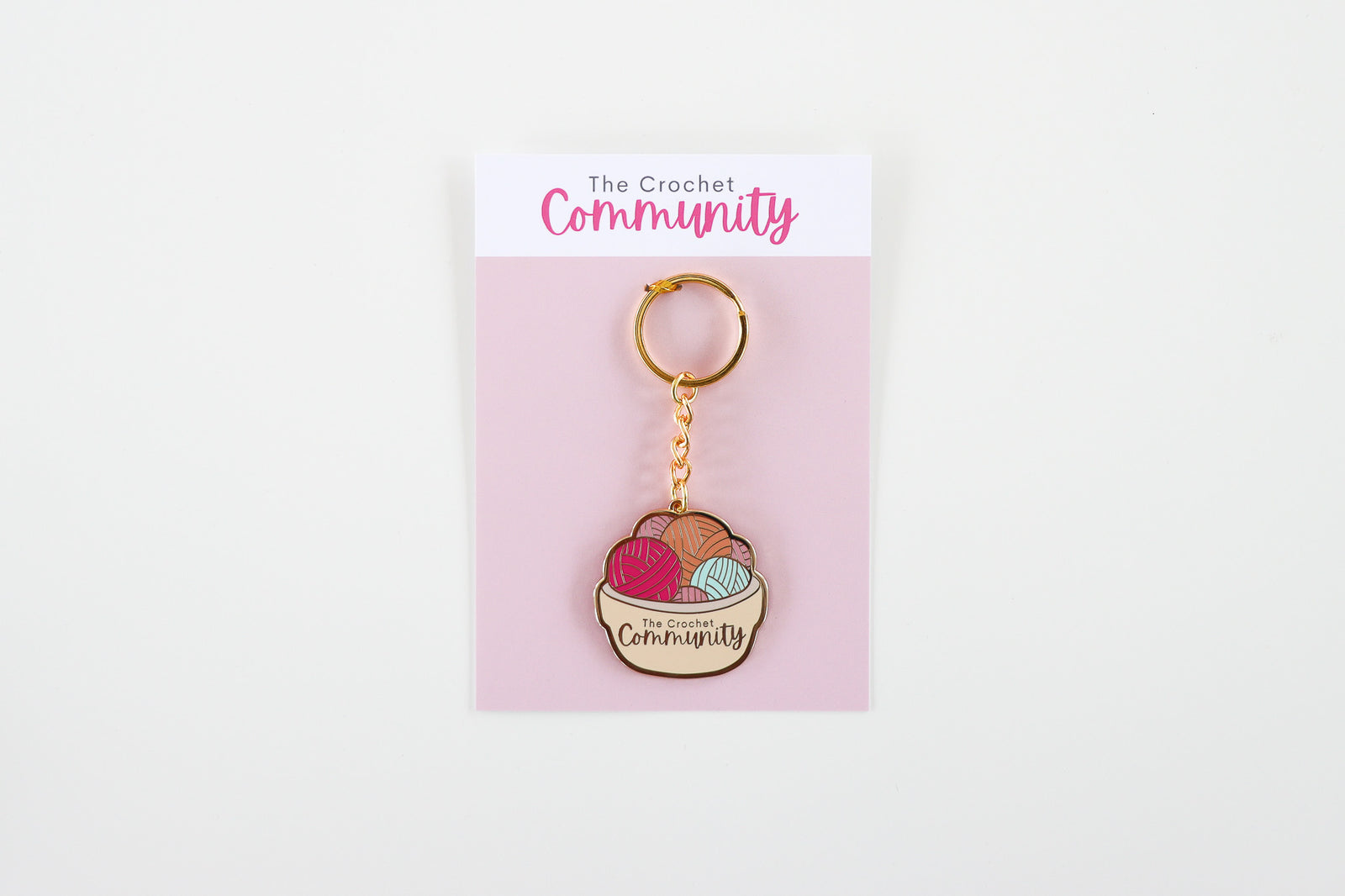 The Crochet Community Keychain – Bella Coco Crochet