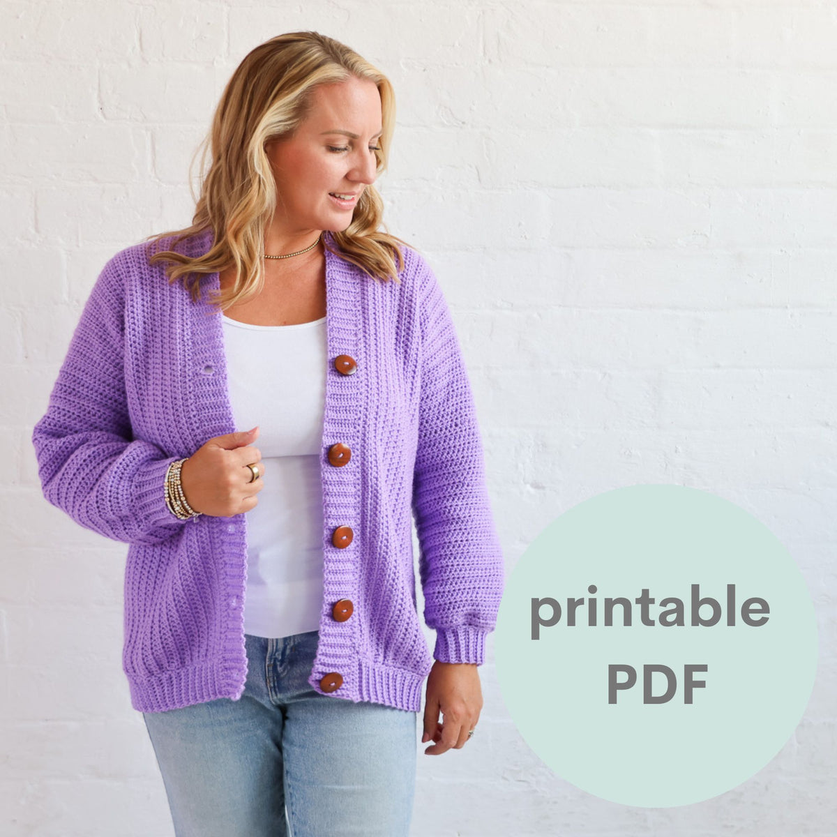 The Luna Cardigan – Bella Coco Crochet