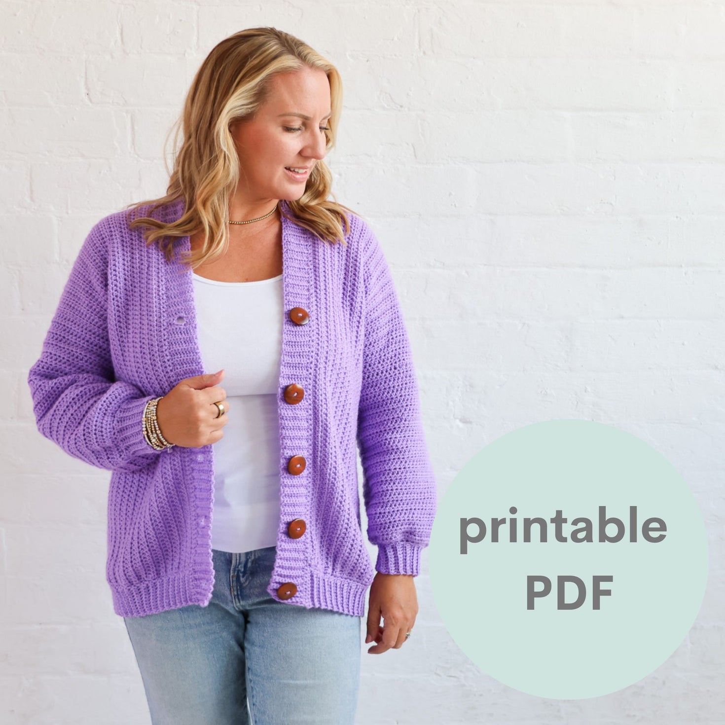 The Luna Cardigan – Bella Coco Crochet