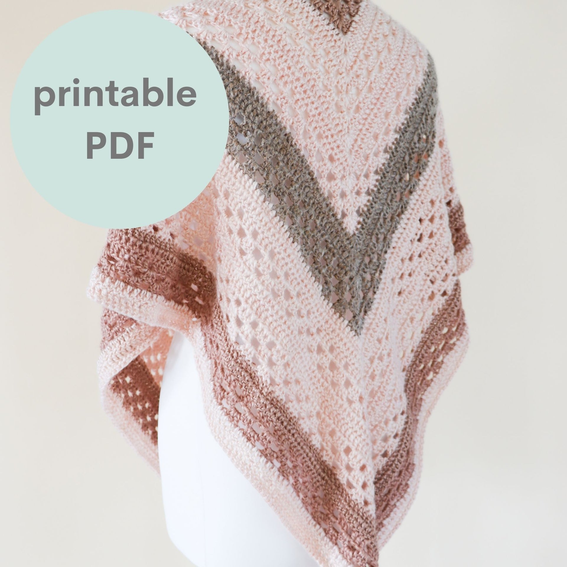 Romany Shawl Pattern – Bella Coco Crochet