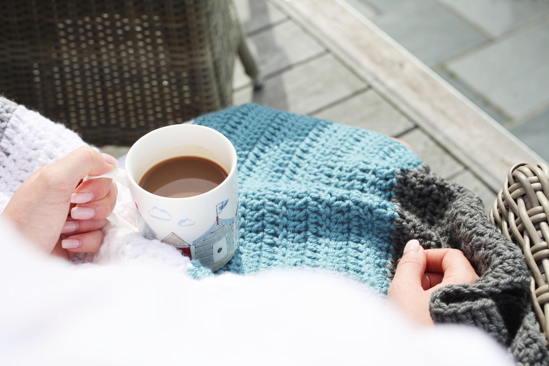 By The Sea Blanket Pattern – Bella Coco Crochet