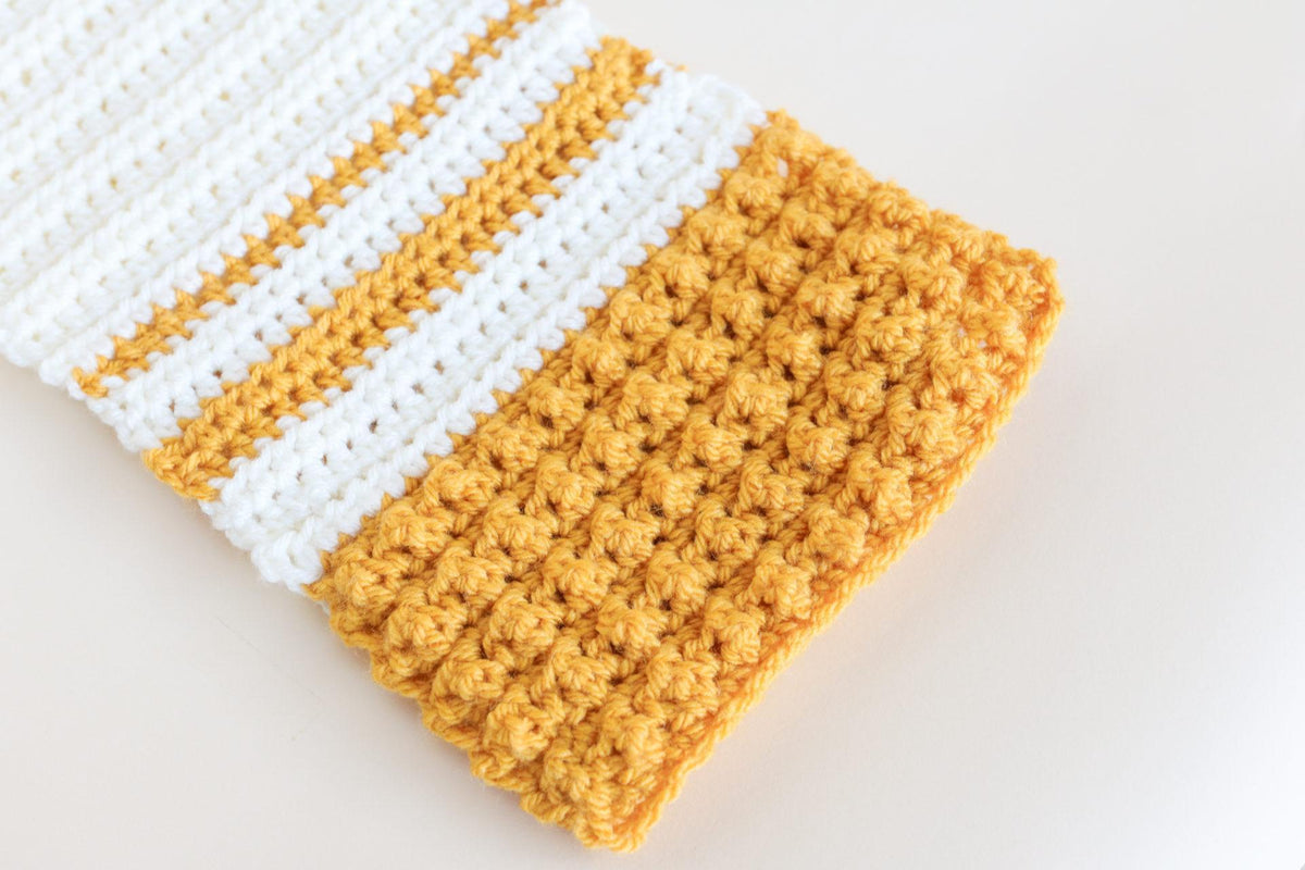 Honey Mustard Scarf – Bella Coco Crochet