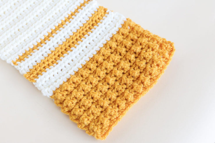 Honey Mustard Scarf – Bella Coco Crochet