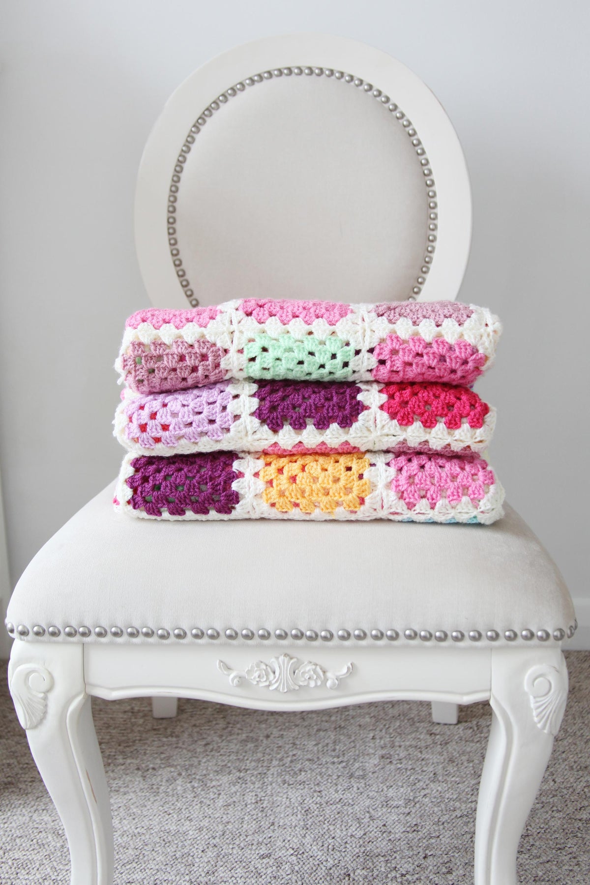 Mindful Mood Blanket Crochet Pattern – Bella Coco Crochet