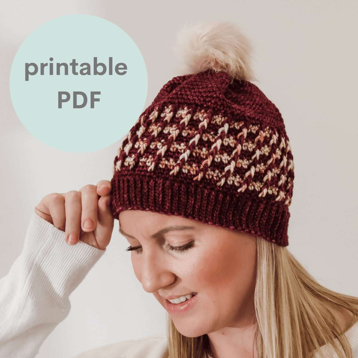 Truly Beanie Crochet Pattern – Bella Coco Crochet